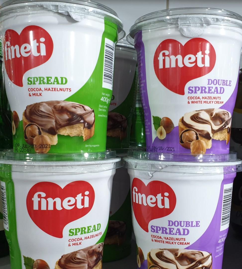 Fineti Hazelnut Spread (400g), Food & Drinks, Packaged & Instant Food ...