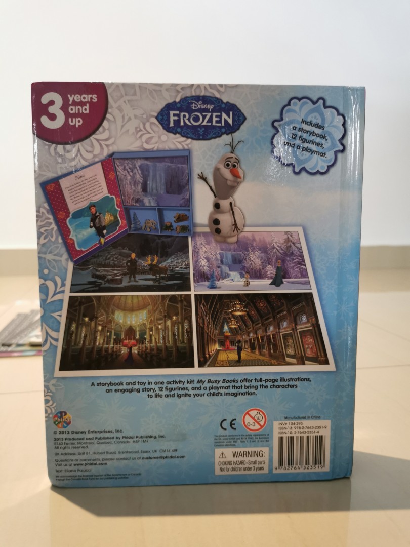 Frozen My Busy Books, Hobbies & Toys, Books & Magazines, Children's ...