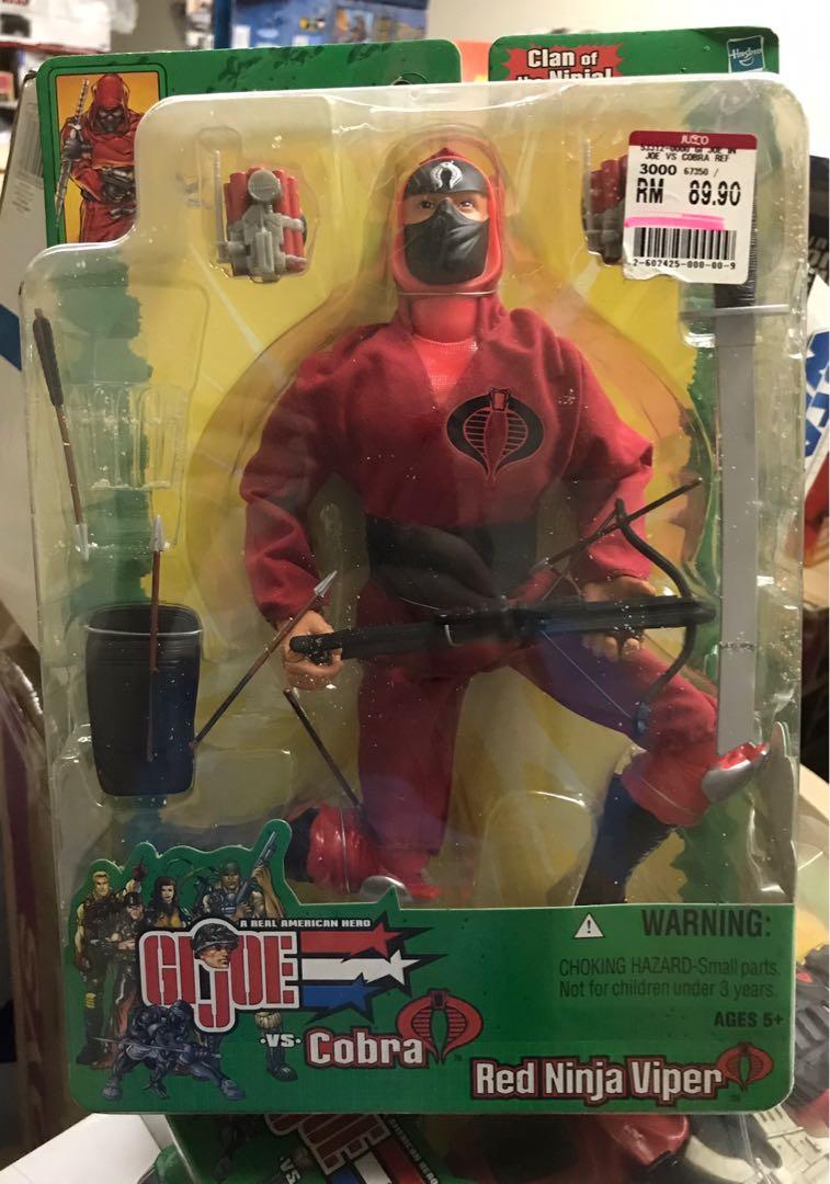 GI JOE 12 inch RED NINJA UNOPENED g.i joe g.I.joe , Hobbies & Toys ...