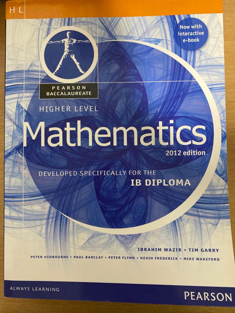 IB HL Math Textbook, Hobbies & Toys, Books & Magazines, Textbooks on ...