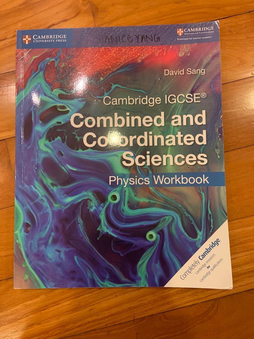Igcse Coordinated Combined Science Physics Textbook Hobbies And Toys Books And Magazines