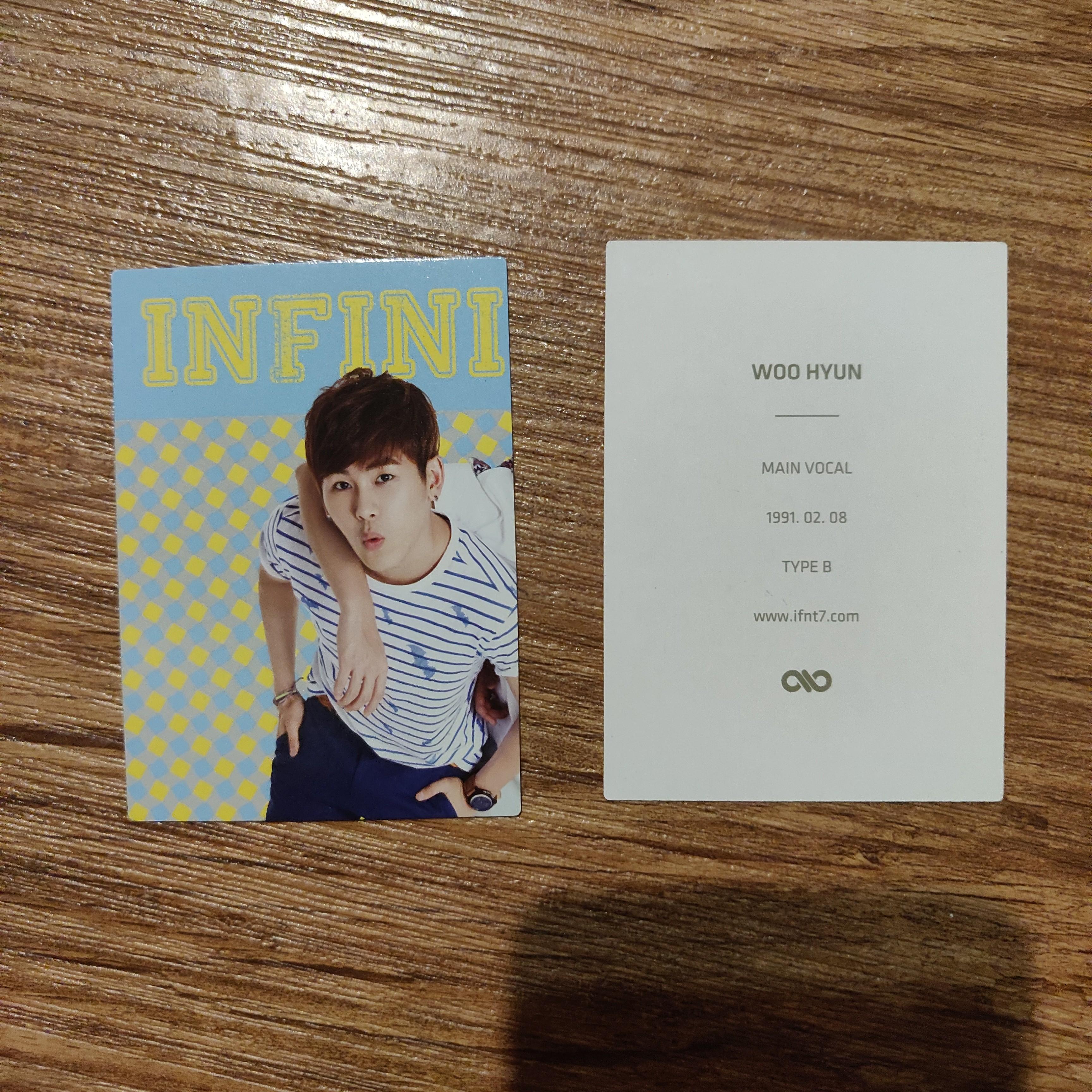 Infinite Official Collection Card Lucky Guys, Hobbies & Toys ...