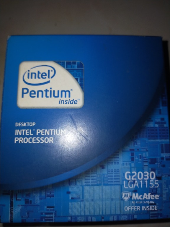 Intel Pentium G2030 Processor, Computers & Tech, Parts & Accessories ...