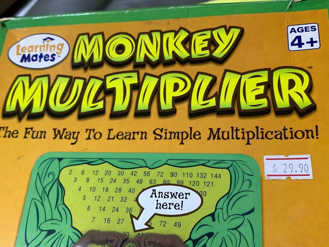 Learning Mates - Monkey Multiplier (Fun Way to Learn Multiplication ...