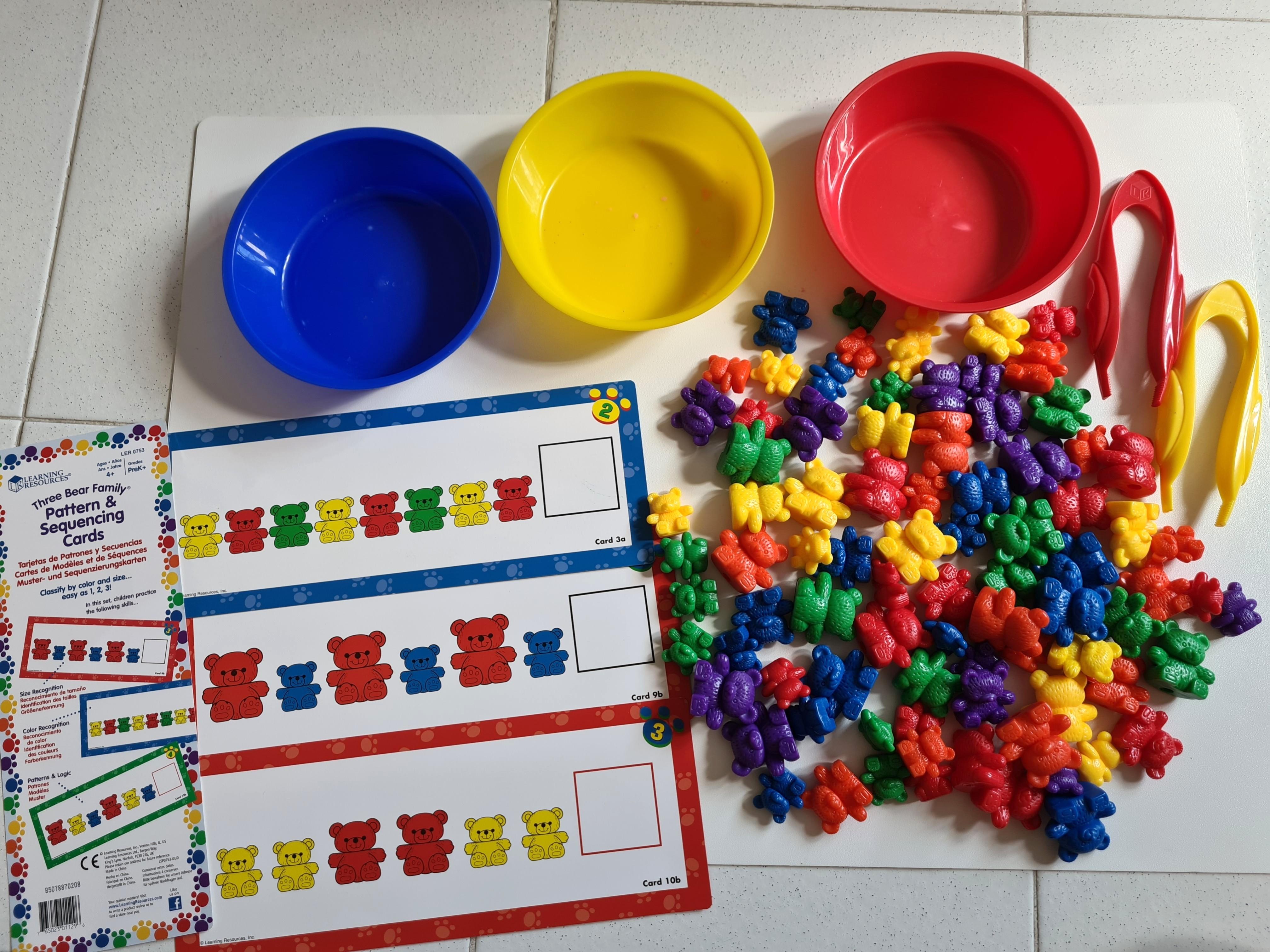 Learning Resources Bear Family Bundle, Hobbies & Toys, Toys & Games on ...