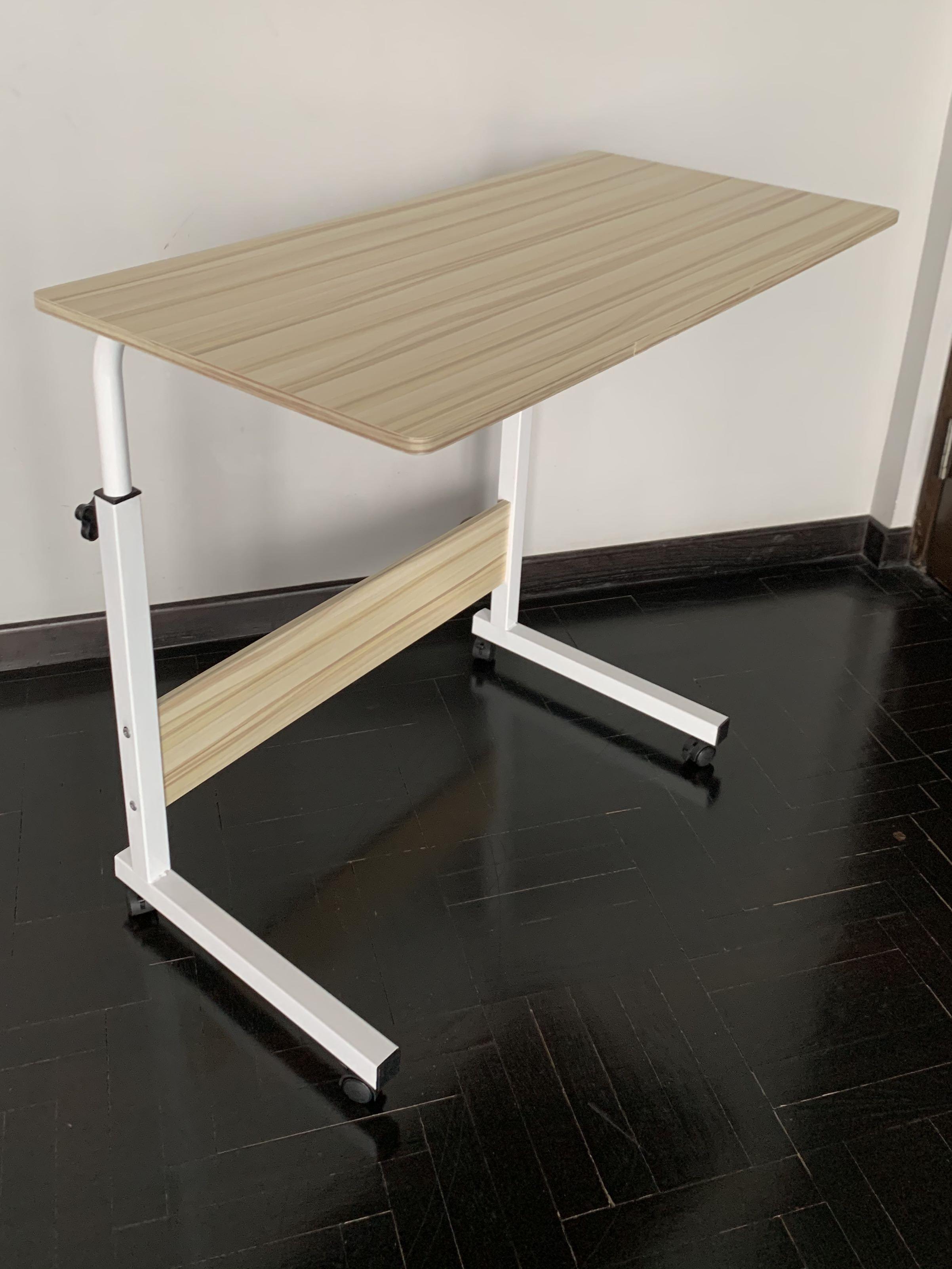 Movable study table, Furniture & Home Living, Furniture, Tables & Sets ...