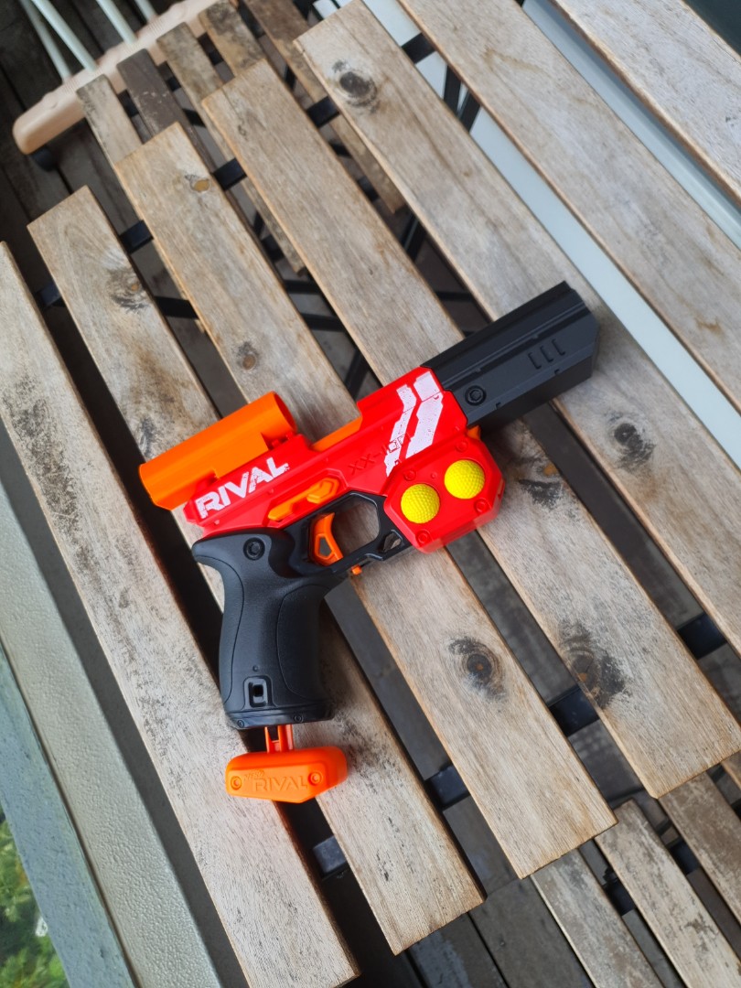 Nerf Knockout Plug in Barrel Extender and Suppressor, Hobbies & Toys ...