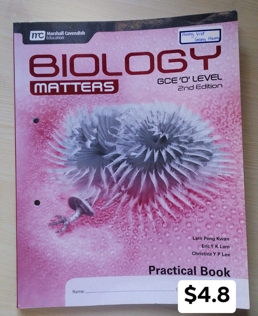 O-Level Biology Practical Book, Hobbies & Toys, Books & Magazines ...