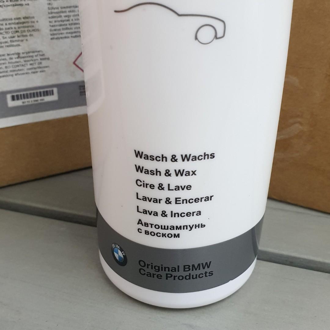 Original BMW 2 in 1 Carwash Shampoo & Wax (Car Care Paint Polish ...