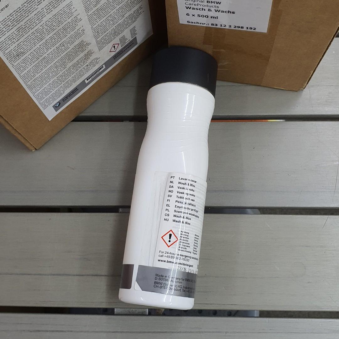 Original BMW 2 in 1 Carwash Shampoo & Wax (Car Care Paint Polish ...