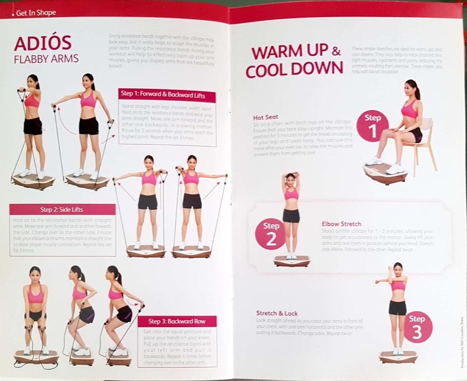 OSIM uShape Fitness machine, Sports Equipment, Exercise & Fitness ...