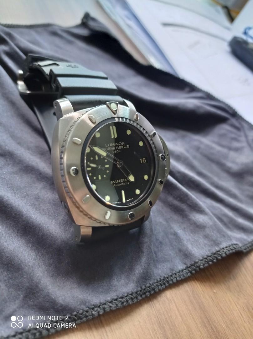 Panerai special watch Luminor Submersible 1950 2500M 3 Days Automatic ...