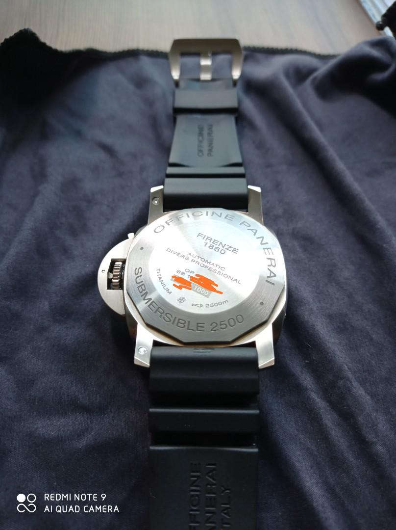 Panerai special watch Luminor Submersible 1950 2500M 3 Days Automatic ...