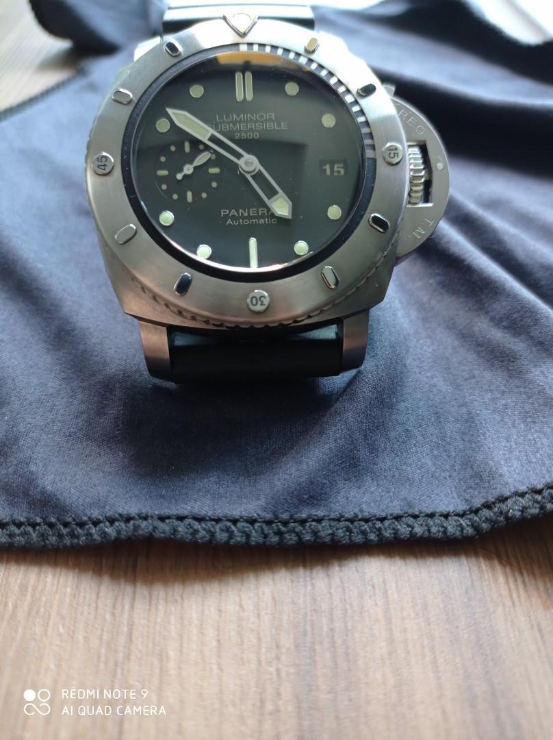 Panerai special watch Luminor Submersible 1950 2500M 3 Days Automatic ...