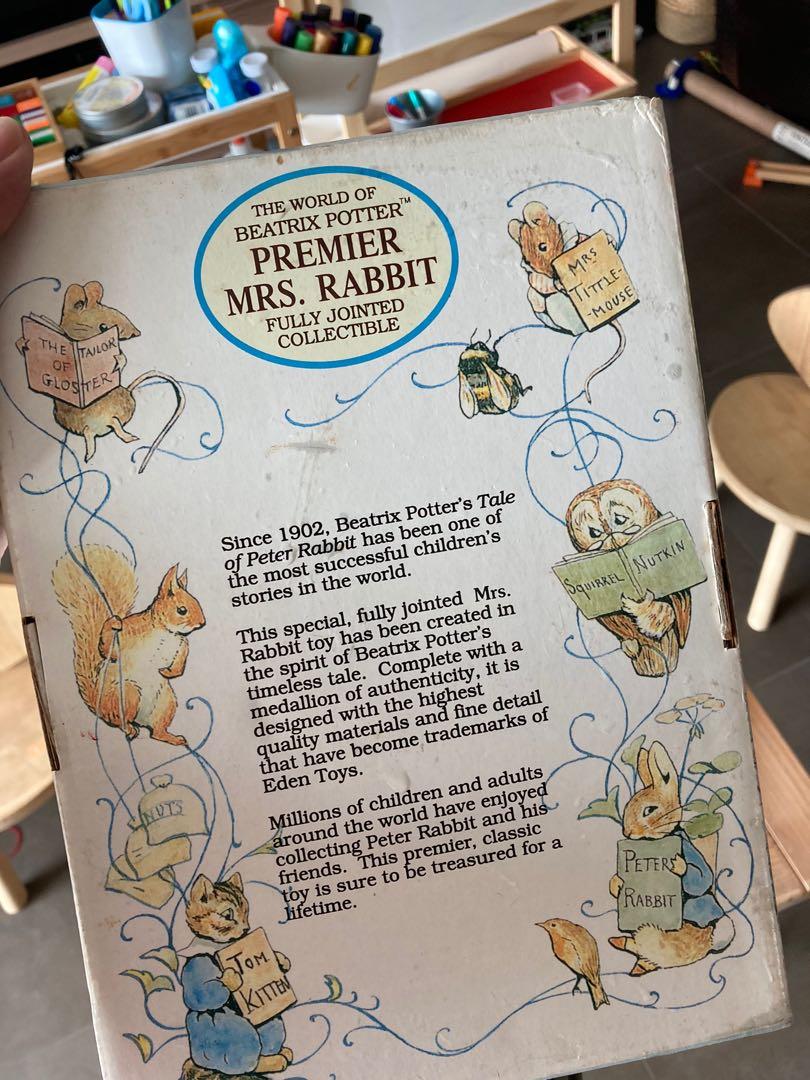 Peter rabbit vintage plush collectable, Hobbies & Toys, Toys & Games on ...