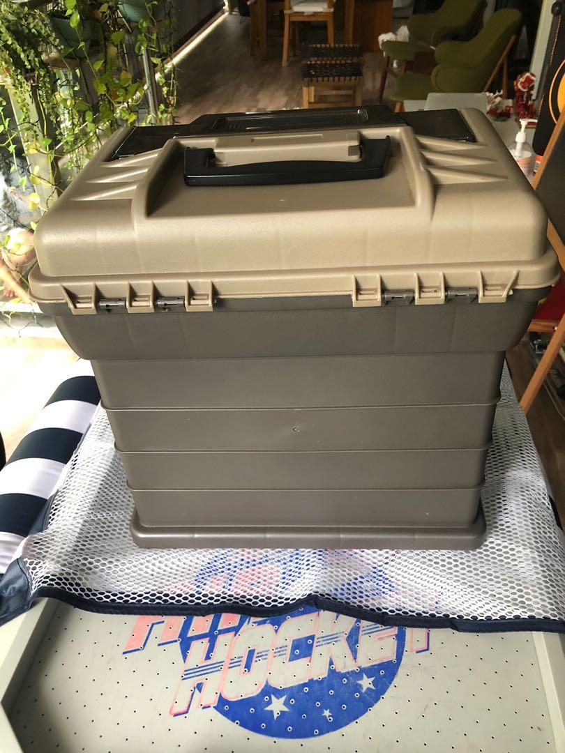 Plano 1374 4-By Rack System 3700 Organiser/Storage/Tackle Box ...