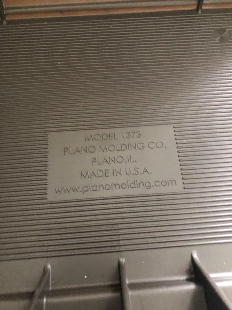 Plano 1374 4-By Rack System 3700 Organiser/Storage/Tackle Box ...