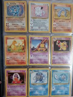 POKEMON BASE SET 1 TCG, Hobbies & Toys, Toys & Games on Carousell