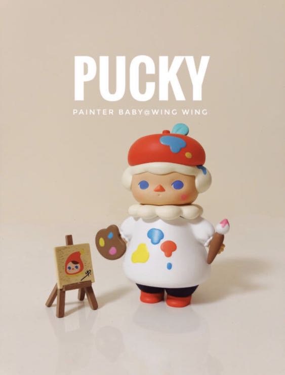 Popmart Pucky Painter Baby Limited Edition, Hobbies & Toys, Toys ...