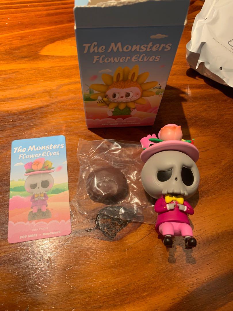 Popmart-labubu the monster flower elves-rose tycoco, Hobbies & Toys ...