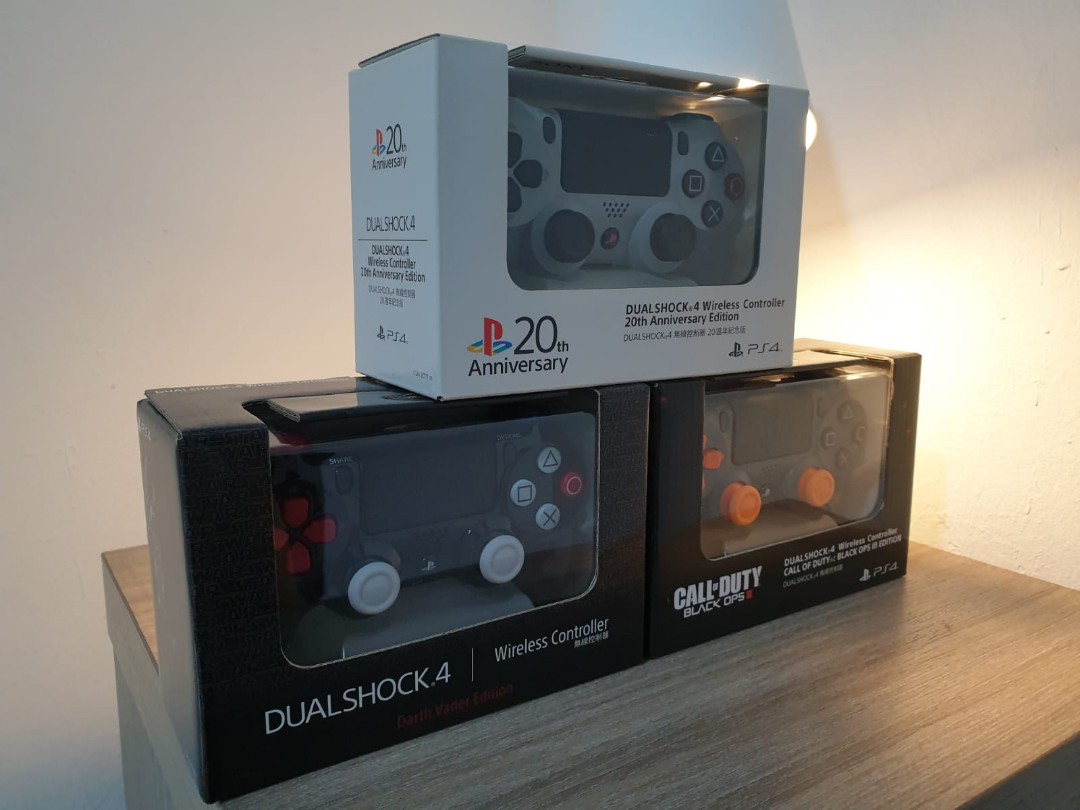 PS4 Limited Edition Controller. Star Wars Darth Vader Edition, Call of ...