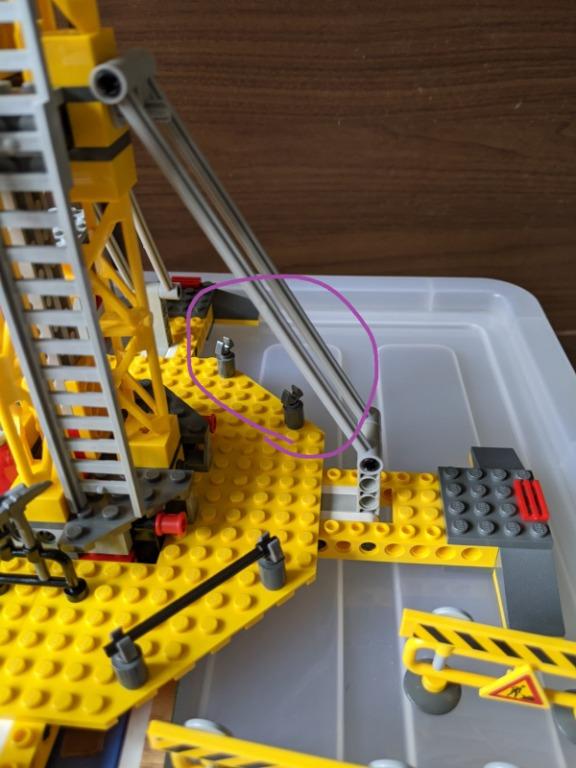 [Read Description] Lego 7095 Building Crane, Hobbies & Toys, Toys ...