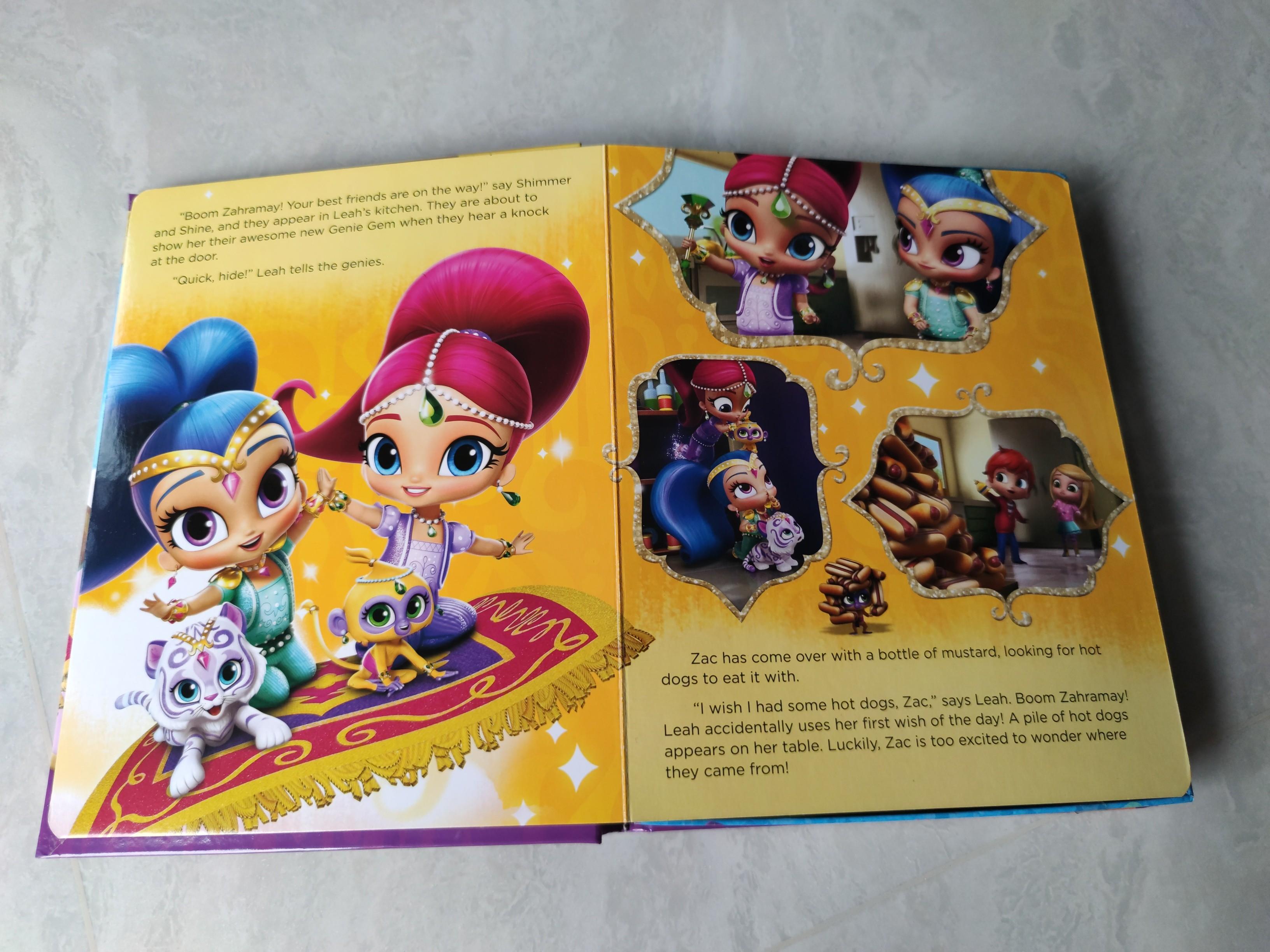 Shimmer and Shine Book with Figurines, Hobbies & Toys, Books ...