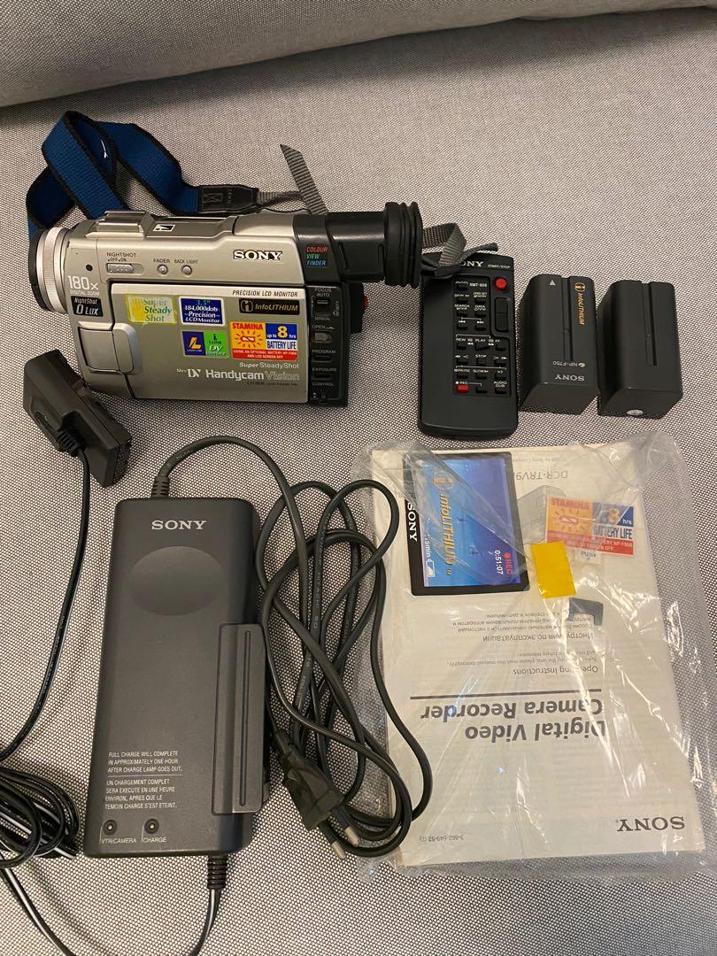 Sony Handycam DCR-TRV9E Mini DV, Photography, Video Cameras on Carousell