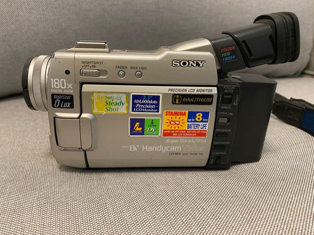 Sony Handycam DCR-TRV9E Mini DV, Photography, Video Cameras on Carousell