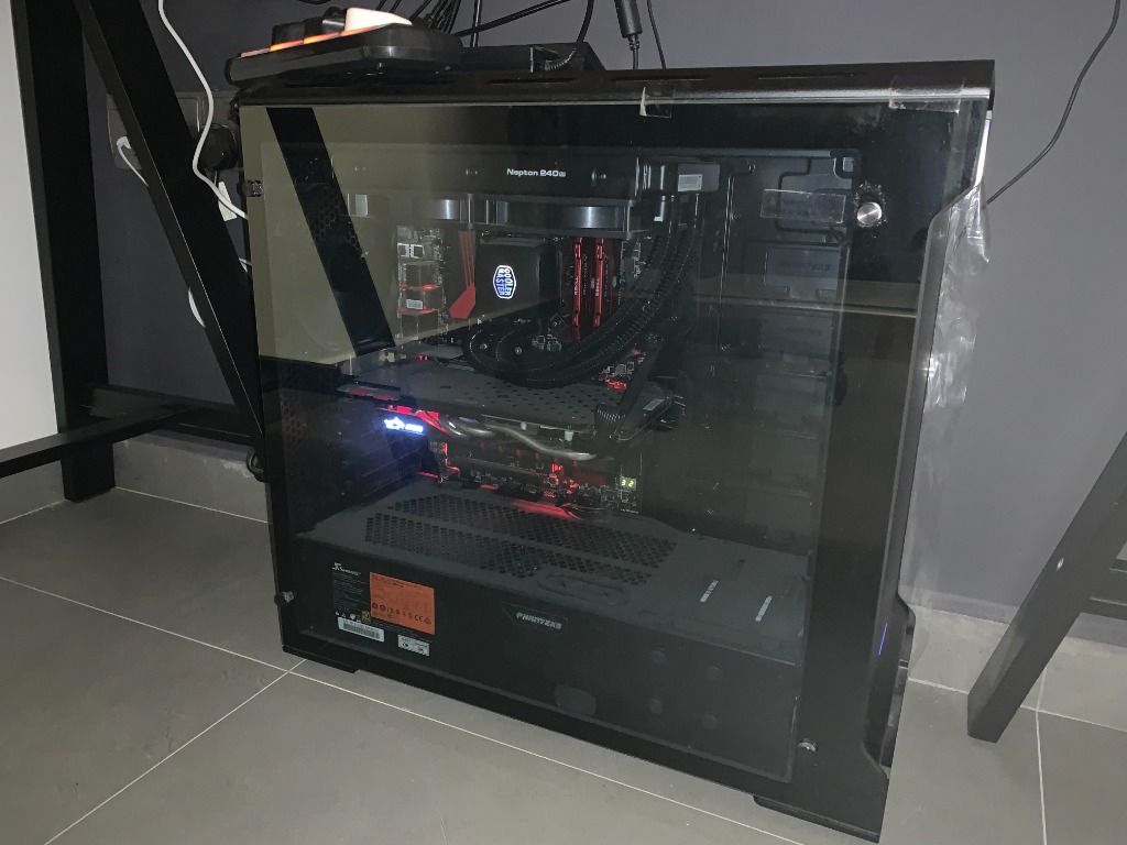 Tempered Glass Chassis Desktop, Computers & Tech, Parts & Accessories ...