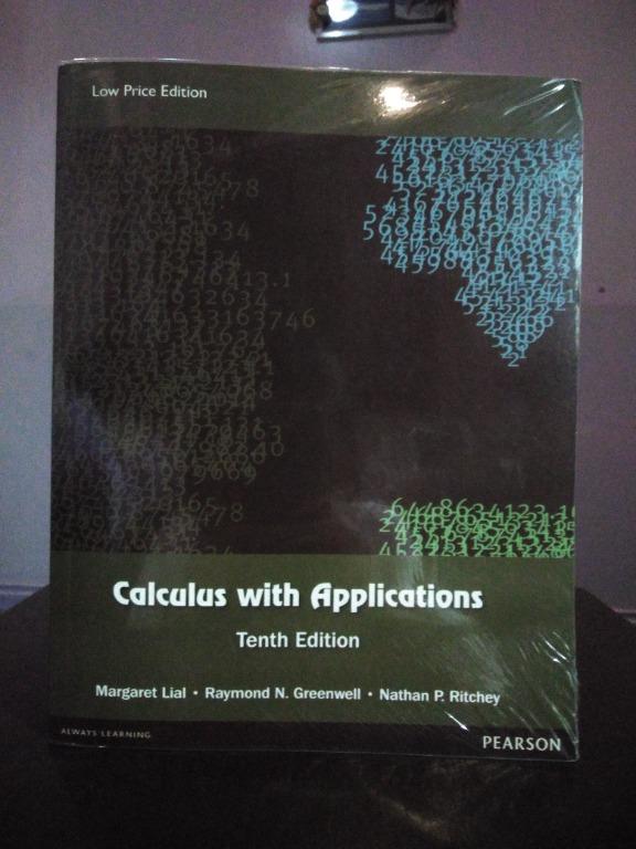 Textbook: Calculus with Application 10th Edition by Lial, Greenwell ...