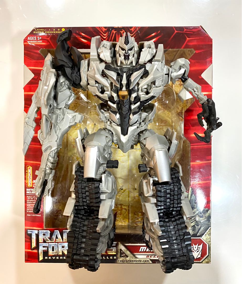 Transformers Leader Class Megatron ROTF Movie Decepticon BIB 100% ...