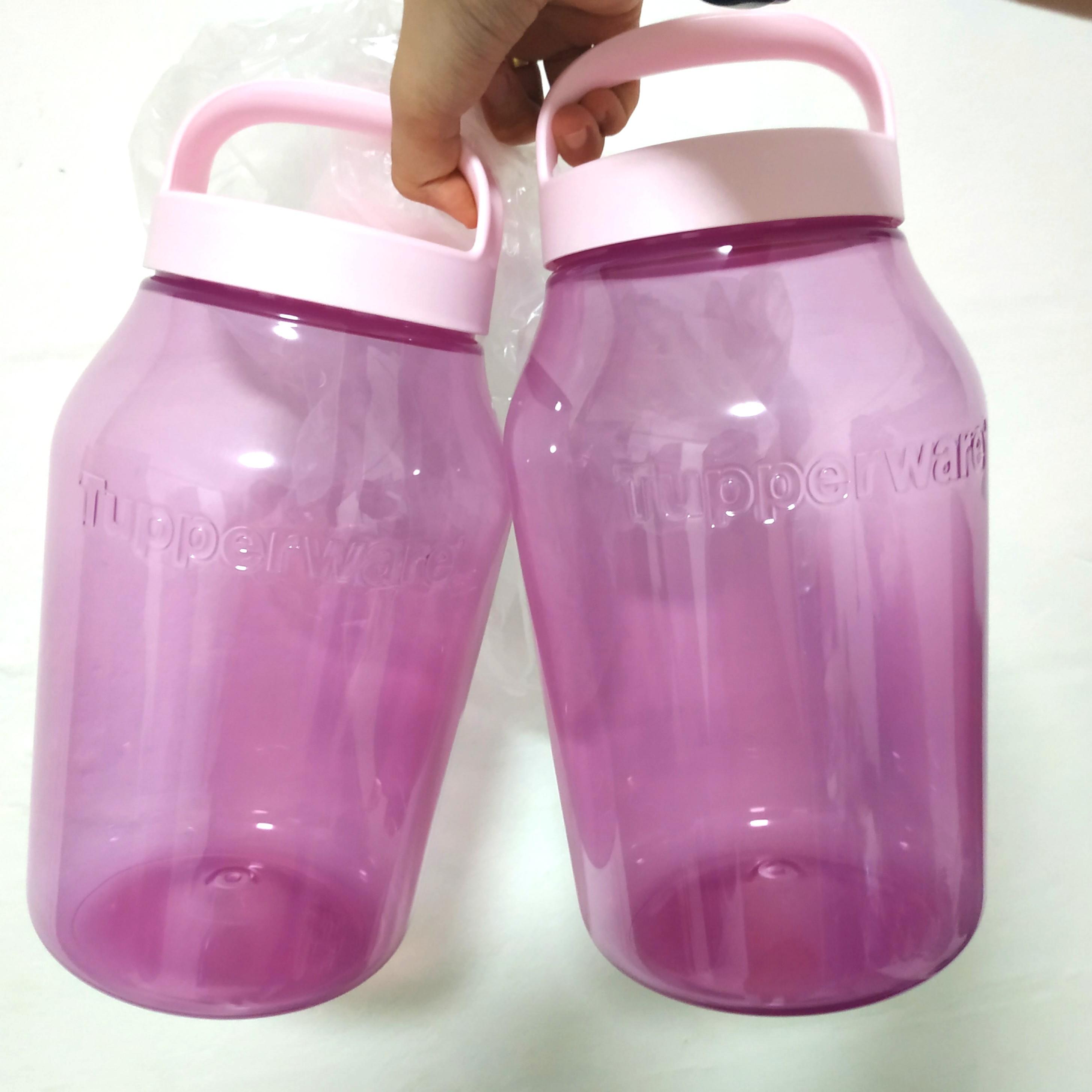 Tupperware 3L Universal Jar Tall Container Set of 2, Furniture & Home ...