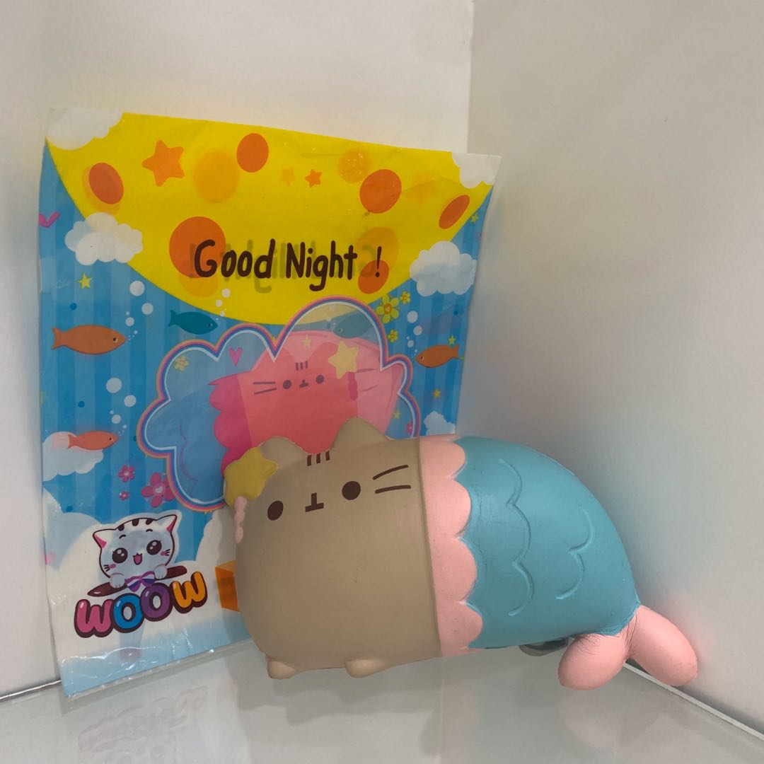 Woow Mermaid Kitty Squishy Ori, Toys & Collectibles, Lainnya di Carousell