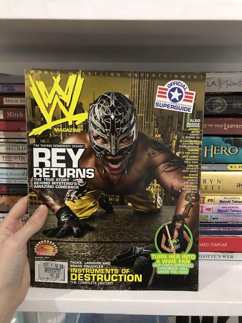 WWE Magazine: Rey Returns, the True Story Behind Mysterio’s Amazing ...