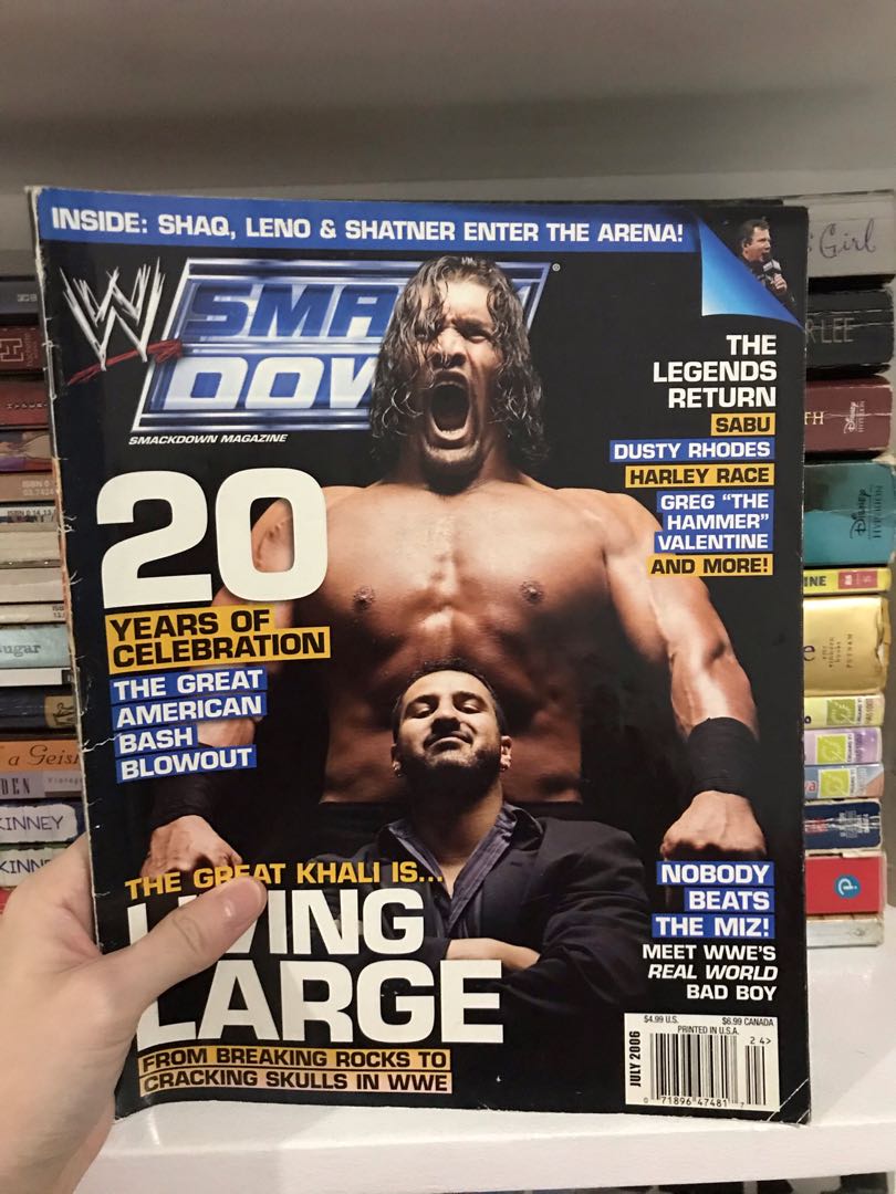 WWE Smackdown Magazine: The Great Khali is...Living Large, From ...