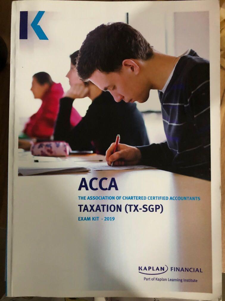 ACCA Taxation, Hobbies & Toys, Books & Magazines, Assessment Books on ...