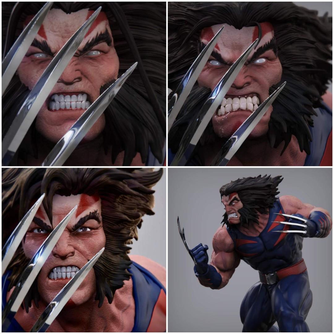 Age of Apocalypse (AOA) Wolverine Kit. Not Sideshow, XM Studios ...