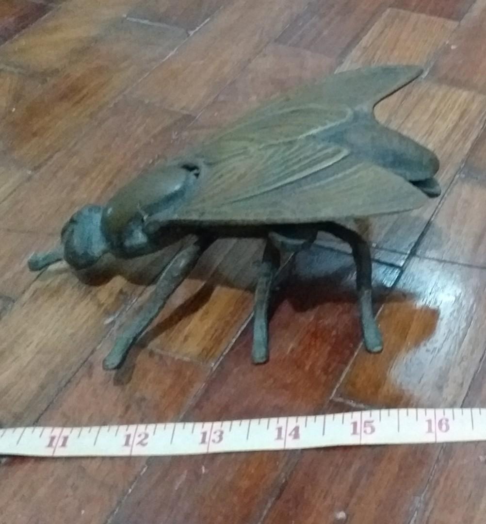 Antique Brass Ashtray Fly Vintage Collection Art Deco, Hobbies & Toys ...