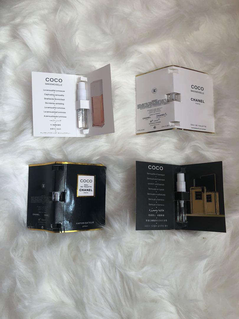 Authentic Coco Chanel perfume Sample, Beauty & Personal Care, Fragrance ...