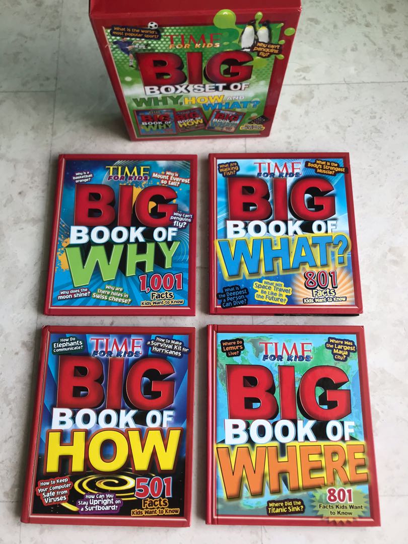 Big Book of Where, Why, How, What, Hobbies & Toys, Books & Magazines ...
