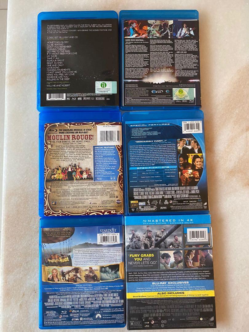 Blu Rays Movies & Concerts, Hobbies & Toys, Music & Media, CDs & DVDs ...