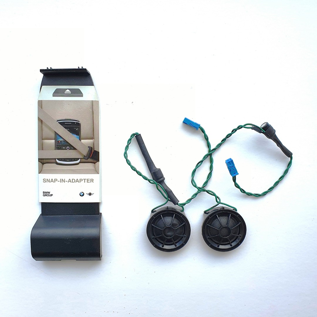 BMW Original Snap-In-Adapter & HBAS Stereo Tweeters, Car Accessories ...