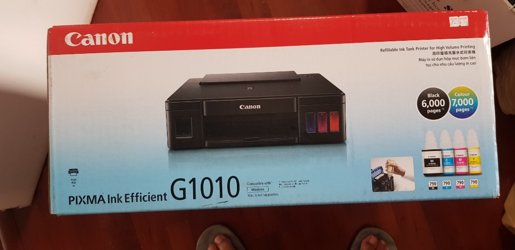 Canon Pixma G1010 Printer, Computers & Tech, Printers, Scanners ...