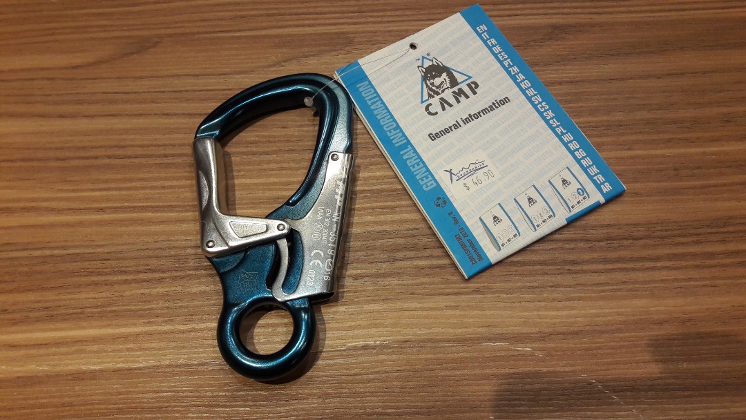 Carabiner CAMP Hercules, Sports Equipment, Hiking & Camping on Carousell