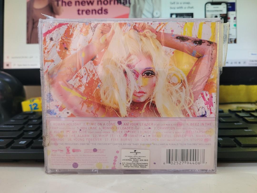 (CD) Nicki Minaj Pink Friday Roman Reloaded, Hobbies & Toys, Music ...