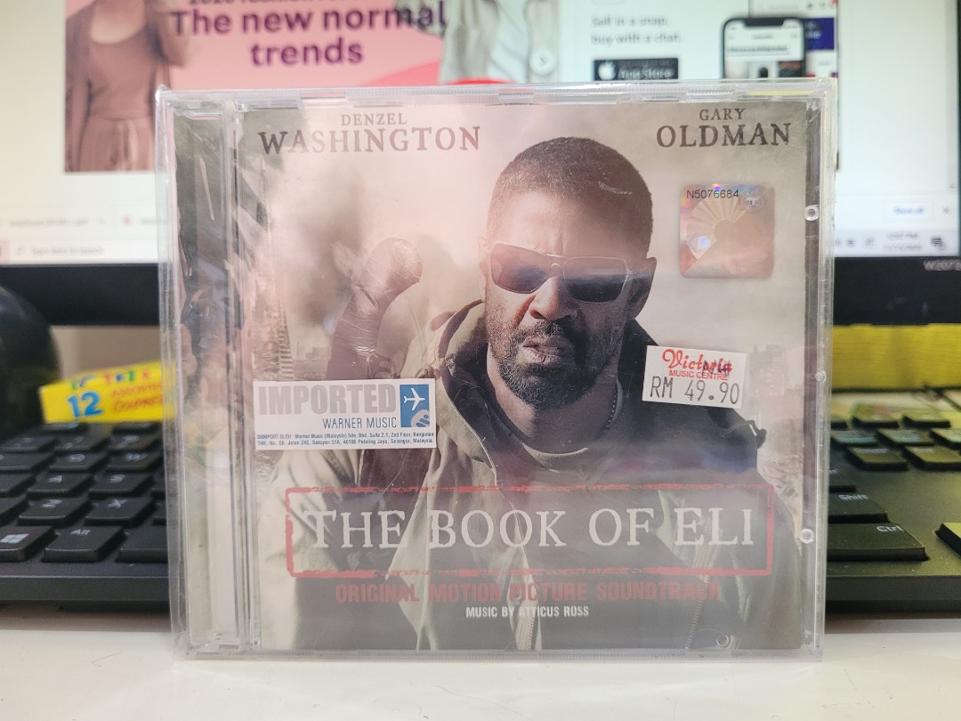 (CD) The Book of Eli OST / Soundtrack, Hobbies & Toys, Music & Media ...