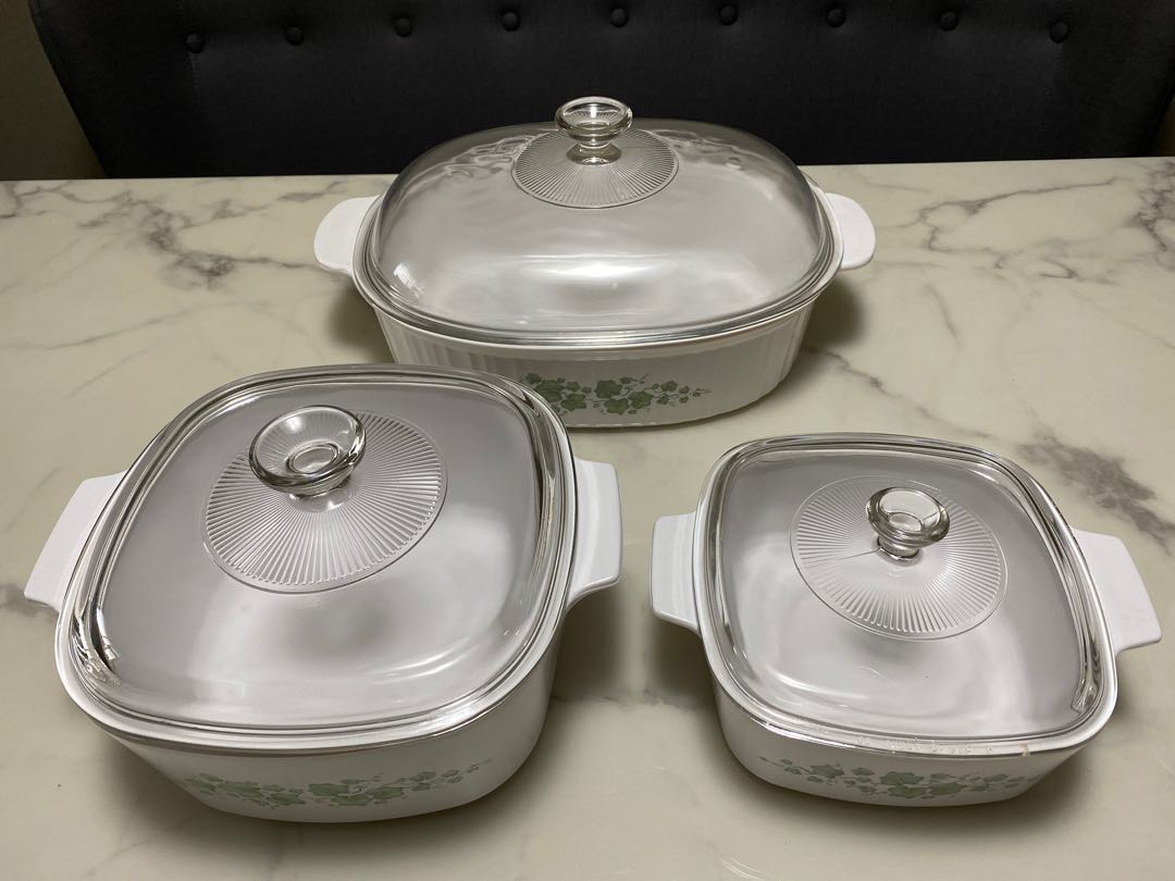 Corningware Meal cooking pot, Furniture & Home Living, Kitchenware ...