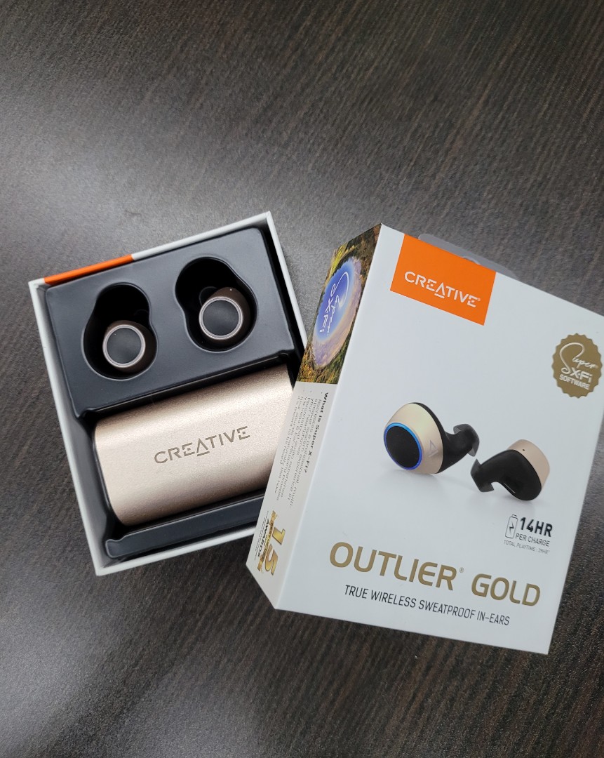 Creative Outlier Gold, Audio, Earphones on Carousell