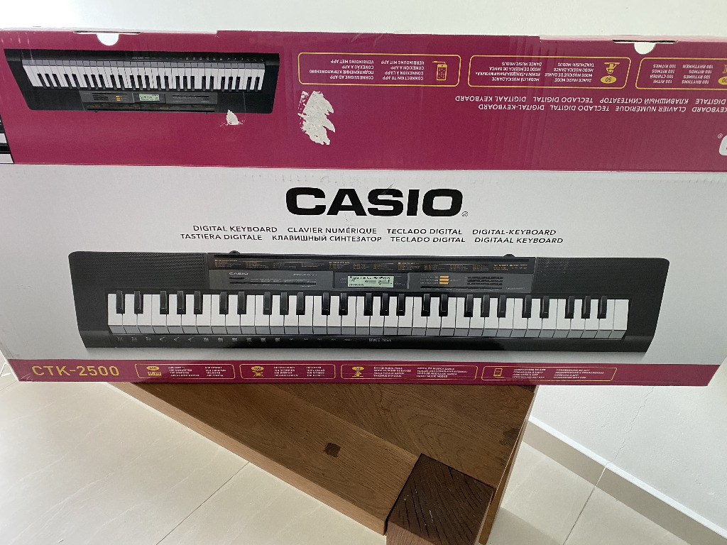 Digital Keyboard - Casio CTK-2500, Hobbies & Toys, Music & Media, Musical Instruments on Carousell